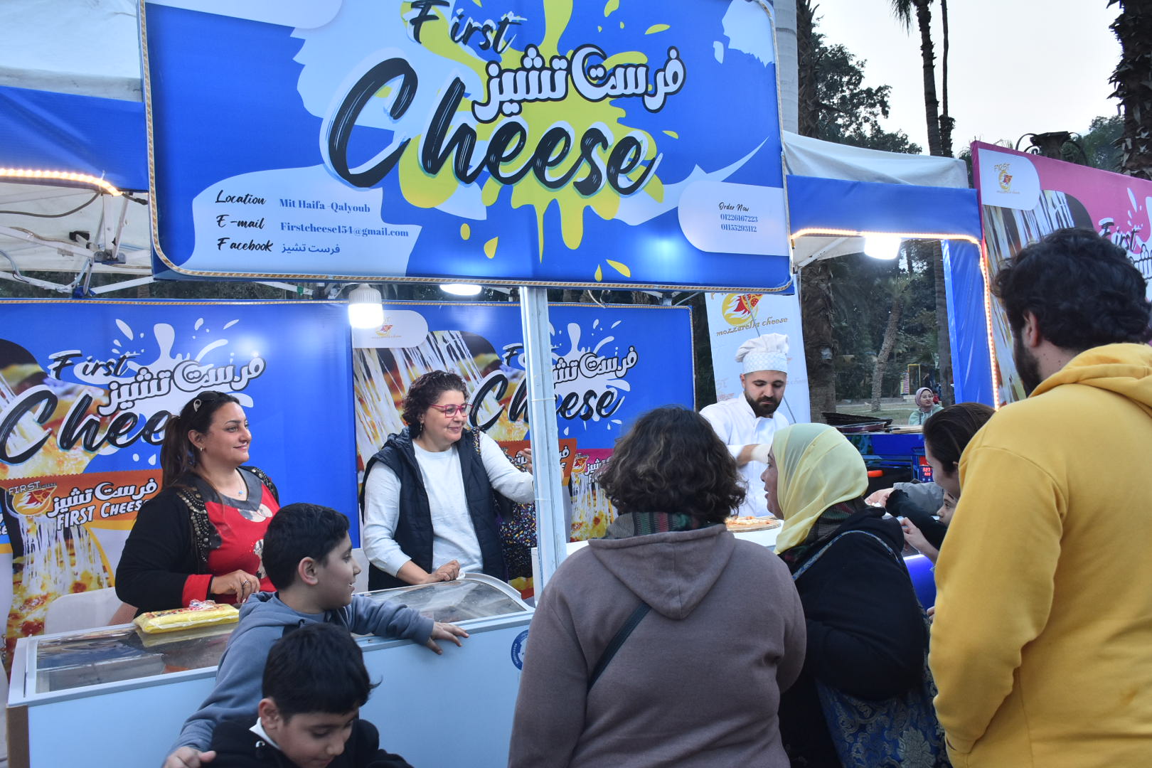 In pictures… A great turnout for the “First Cheese” company for the ...
